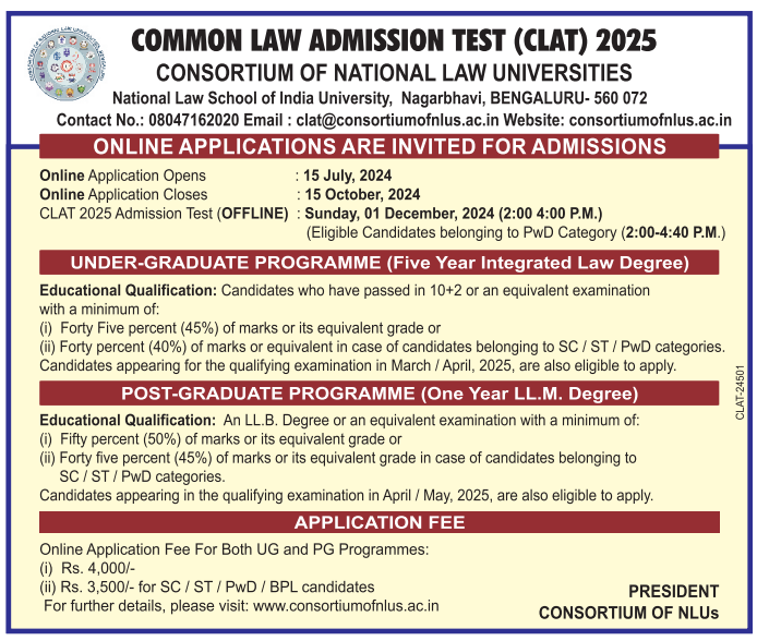 CLAT 2025 Registration – Great Learnpro Academy
